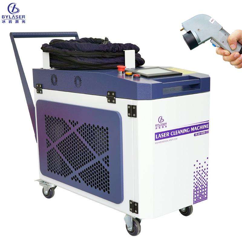 By Laser - Mobile Continuous Handheld Laser Cleaning Machine